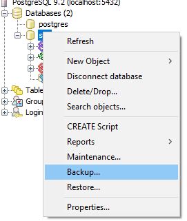 Implementing PostgreSQL For ArcGIS Part III Backup And Restore