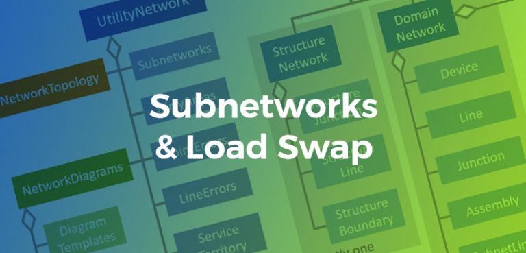 Esri Utility Network - Subnetworks and Load Swap
