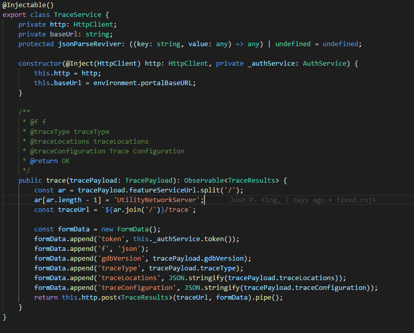 Utility Network Web App - SSP Innovations