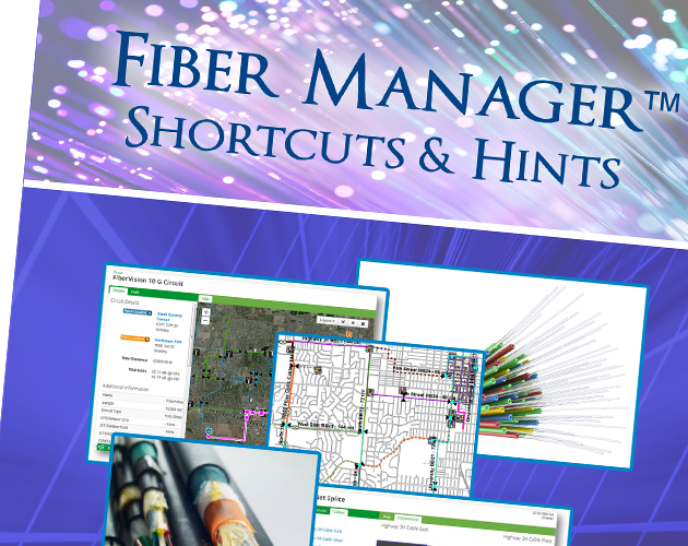 Fiber Manager™ Shortcuts & Hints - SSP Innovations